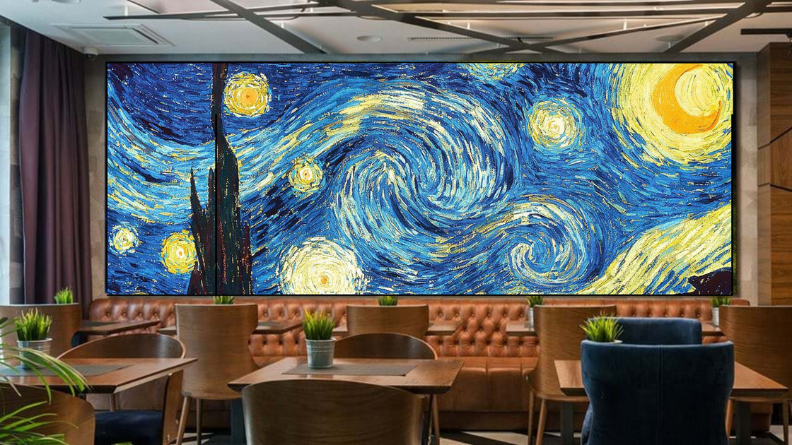 Video Wall for Restaurants with Onsite Media