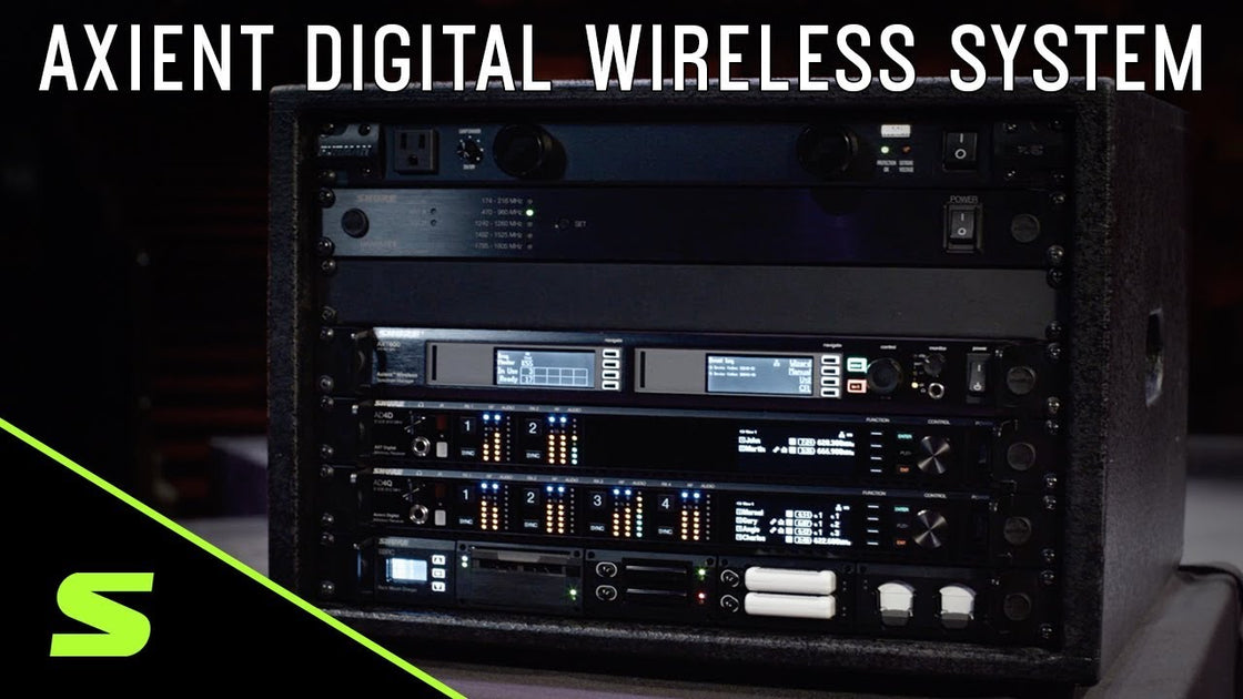 Shure Adds ADX5D Portable Receiver to Axient Digital Wireless Lines ...