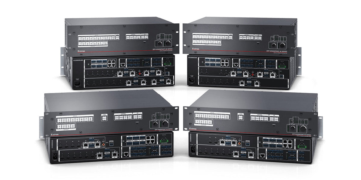Extron Presentation Switchers Now Enhanced With Quad-Control Processor